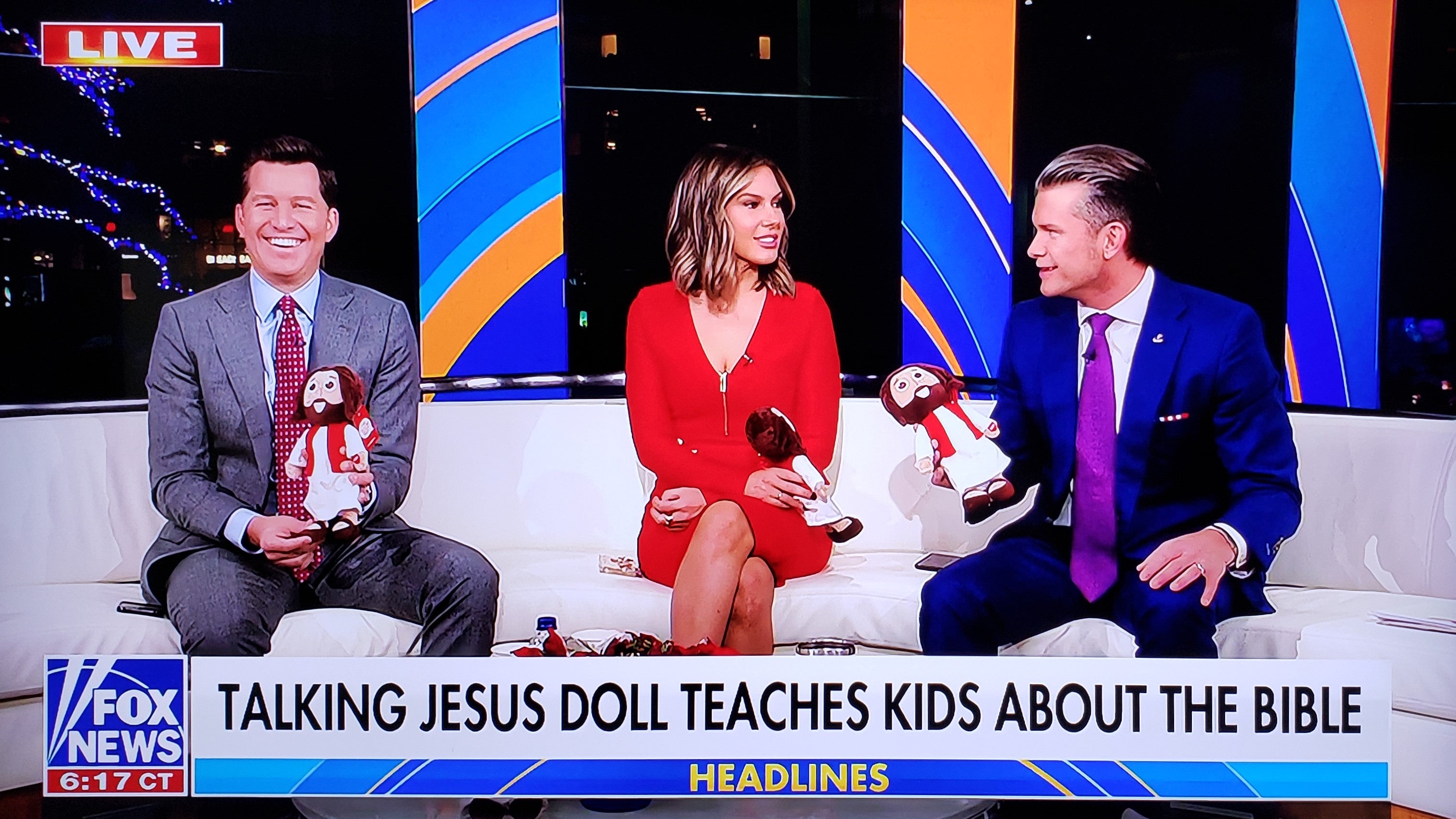 Talking Jesus Doll on Fox & Friends – Jesusdoll.com