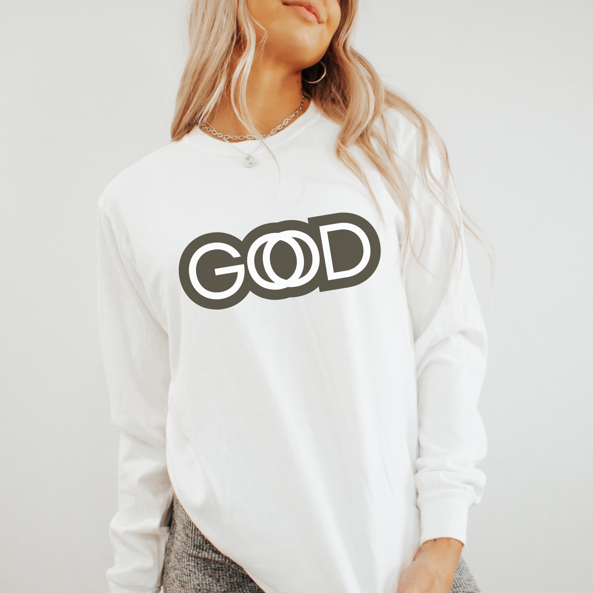 'God is Good' - Unisex Adult Long Sleeve Tee Shirt – Jesusdoll.com